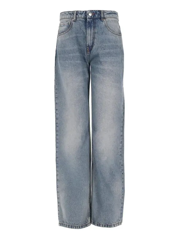 AMI Paris Wide Fit Jeans - Denim