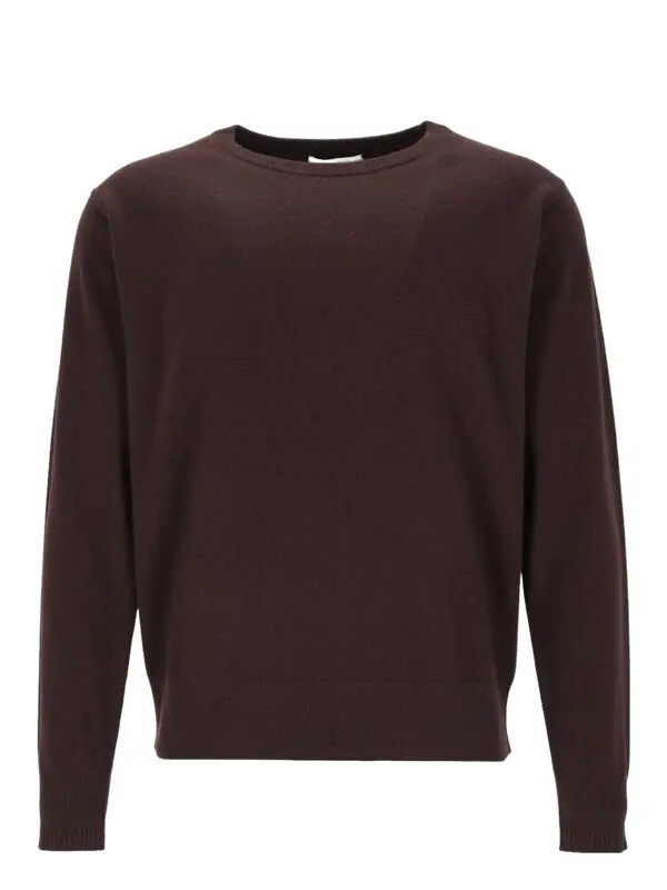 Dries Van Noten Long-sleeved Crew-neck Shirt - Brown
