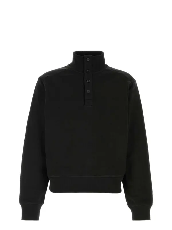 ENTIRE STUDIOS Stand-collar Sweatshirt - Black
