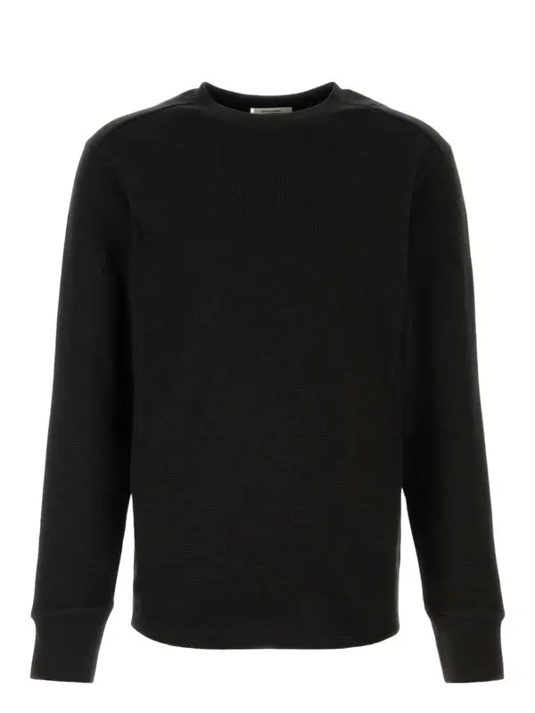 ENTIRE STUDIOS Crew-neck Long-sleeve T-shirt - Black