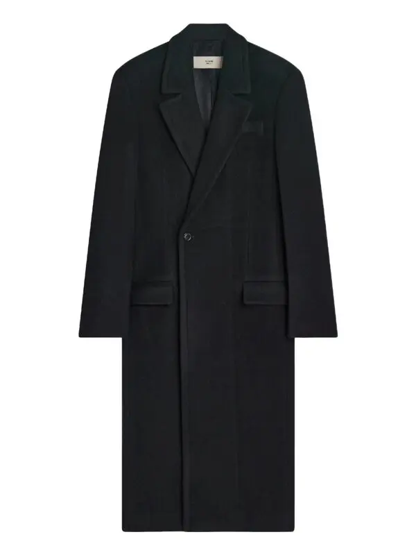 Phoebe Philo Classic Cashmere-blend Coat - Black