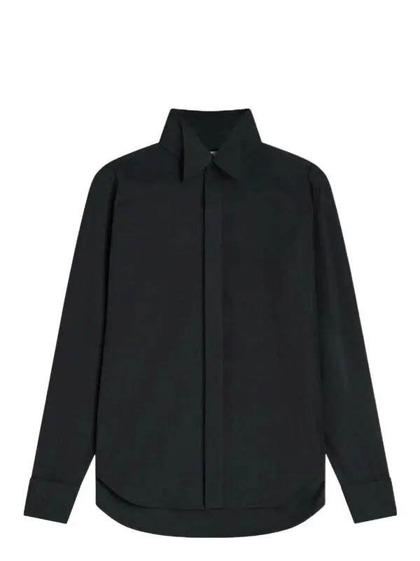 Phoebe Philo Fitted Tuxedo Shirt - Black