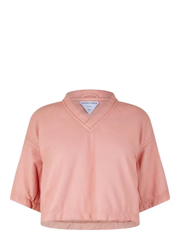 Bottega Veneta Solid Color Pullover Top - No