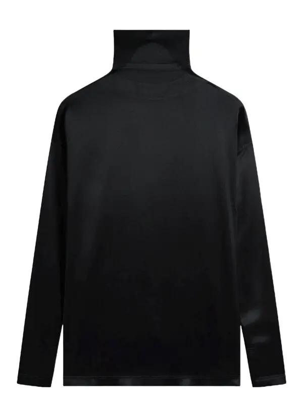 Phoebe Philo Tie-neck Top - Black