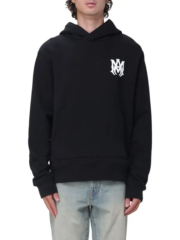 Amiri Hoodie With Logo Detail - Black