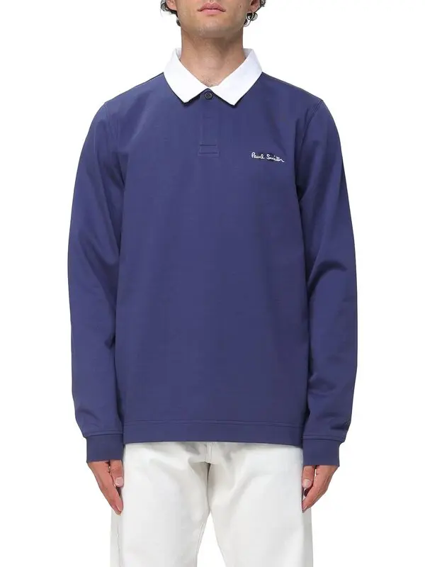 Paul Smith Long Sleeve Rugby Shirt - Ink