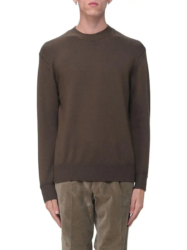 PAOLO PECORA Pullover Sweater - Brown
