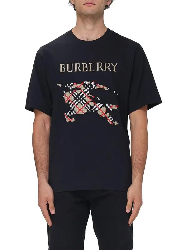 Burberry Equestrian Knight Graphic T-shirt - Beige