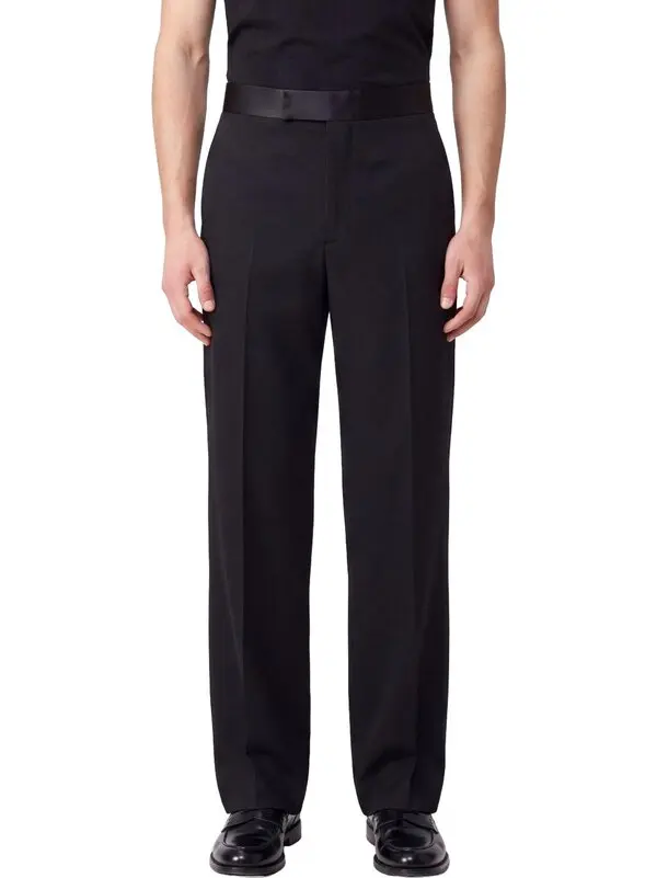 Giorgio Armani Tailored Trousers - Black