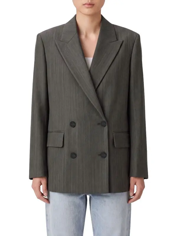 GOLDEN GOOSE Tailored Blazer - Brown
