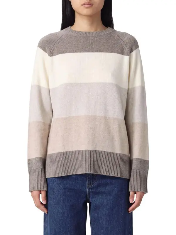 KANGRA Striped Sweater - Beige