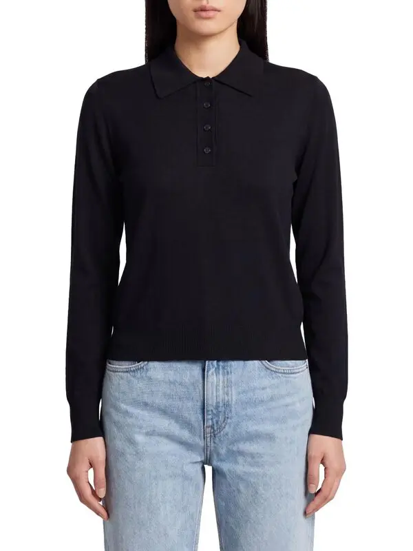 GOLDEN GOOSE Polo Shirt - Black