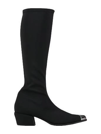NILA & NILA Textile Fiber Boots - Black