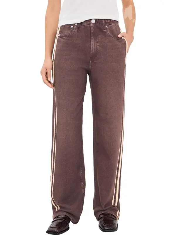 Rag & Bone Miramar Terry Track Pants - Chocolate