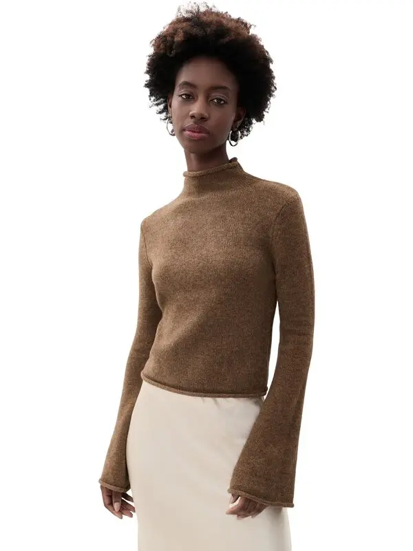 Joe's Jeans The Jane Roll Neck Sweater - Cinnamon