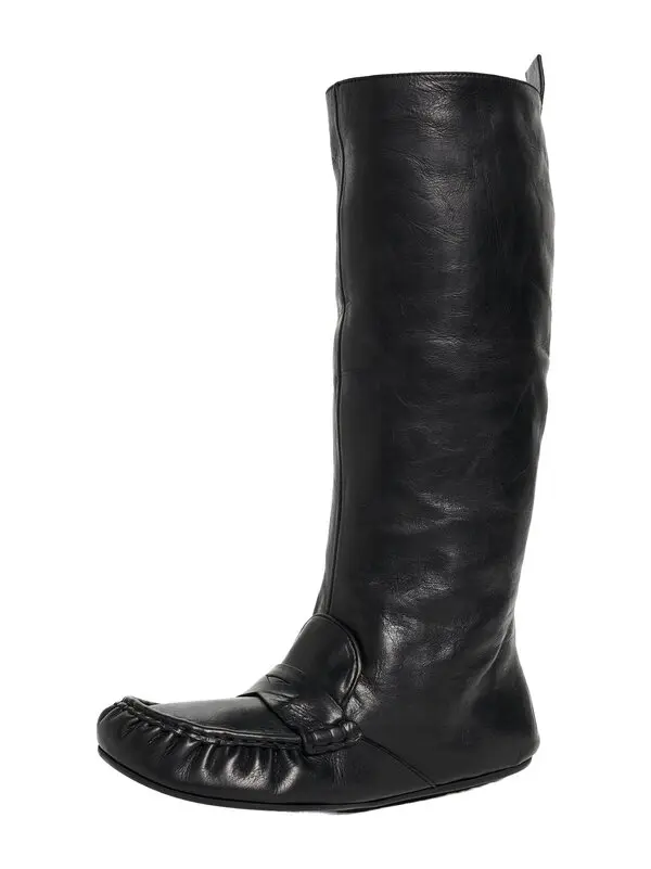 Acne Studios Bojan Slouch Boots - Black