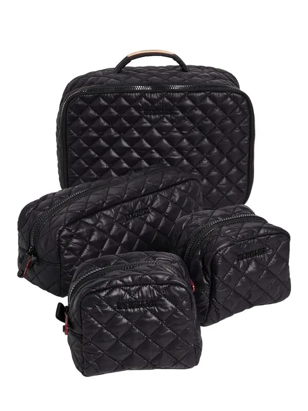 Mz Wallace Metro Packable Pouch Set - Black