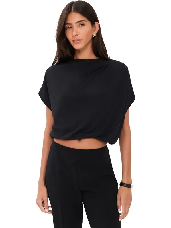 LA LIGNE Milla Top - Black