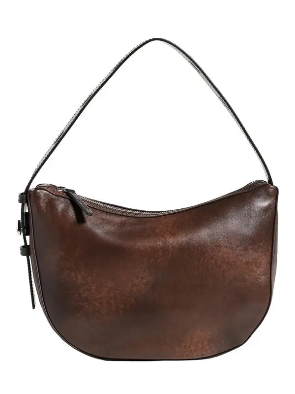 Staud Levi Bag - Espresso Distressed
