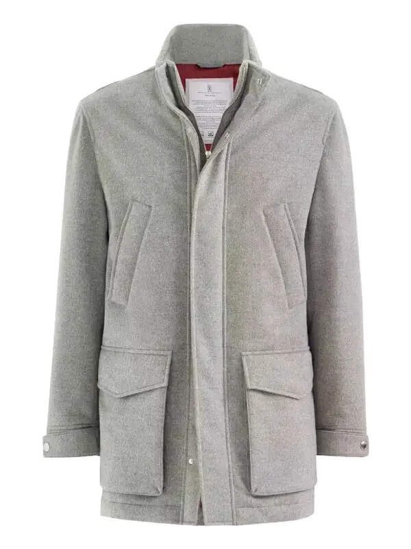 Brunello Cucinelli Parka - Grey