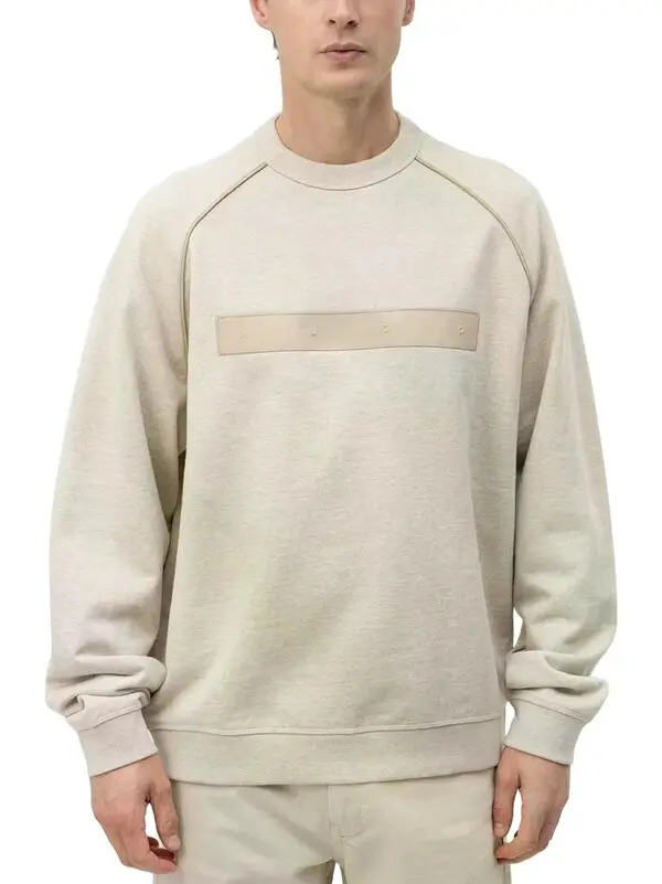 Hugo Cotton-terry Sweatshirt - Neutrals