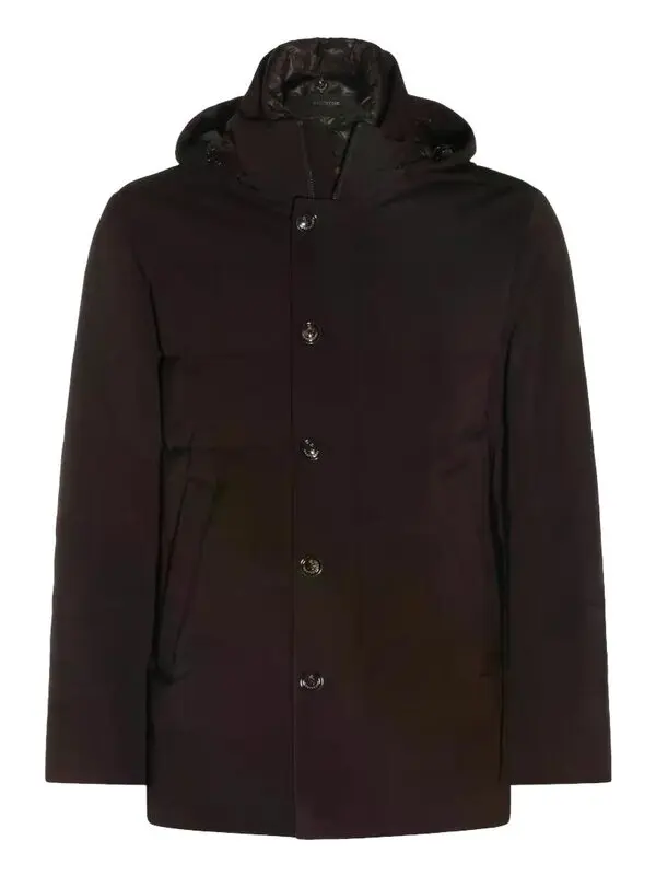 MONTECORE Padded Hooded Coat - Brown