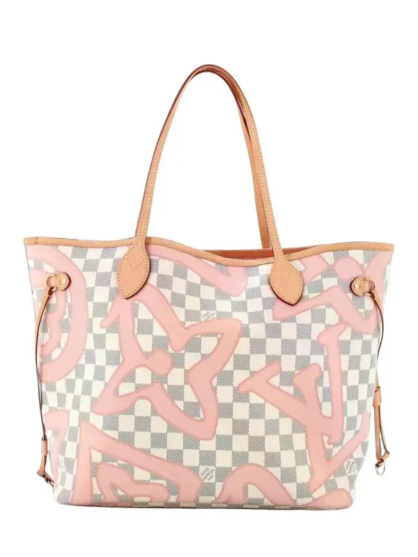 LOUIS VUITTON Limited Edition Damier Tahitienne Neverfull Mm Tote Bag - Multicolour