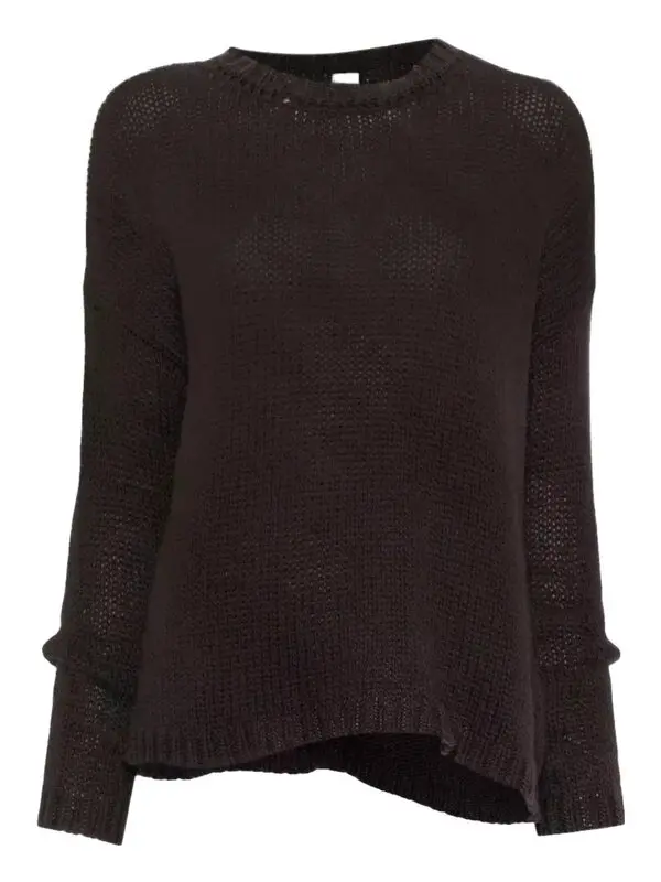 PRIVATE 0204 Open-knit Cashmere Sweater - Grey