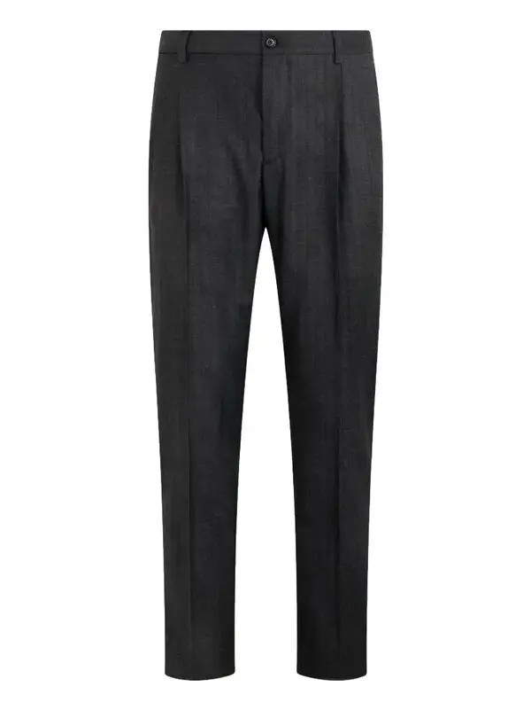 Dolce & Gabbana Pinstripe Tailored Trousers - Grey