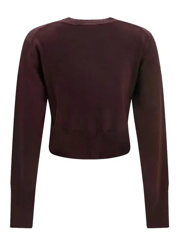 VIVIENNE WESTWOOD Bea Cropped Cardigan - Brown