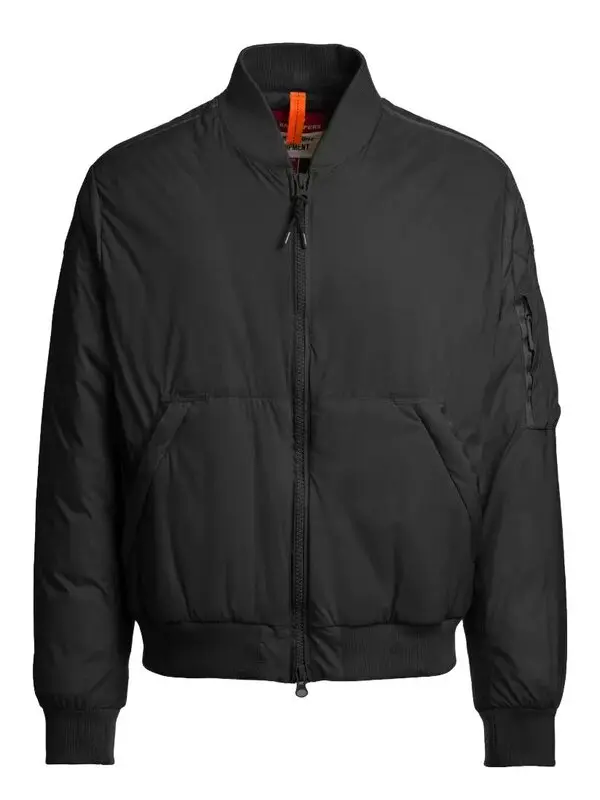 PARAJUMPERS Nordegg Ripstop Bomber Jacket - Black