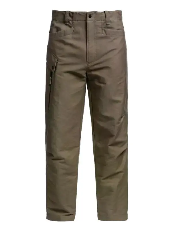 PARAJUMPERS Moleskin Dobby Effect Trousers - Brown