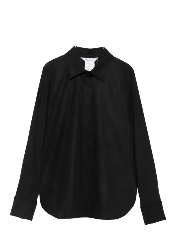 Max Mara Long-sleeve Shirt - Black