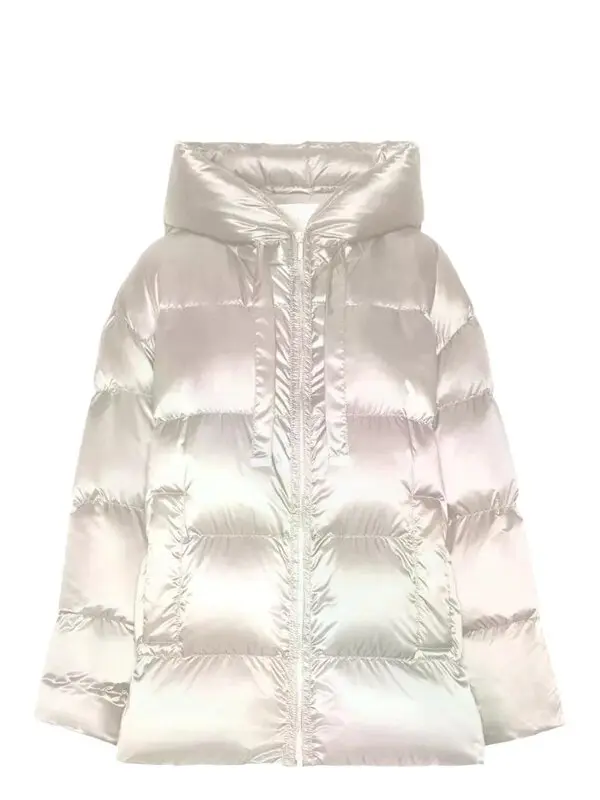 Max Mara Quilted Puffer Coat - Neutrals