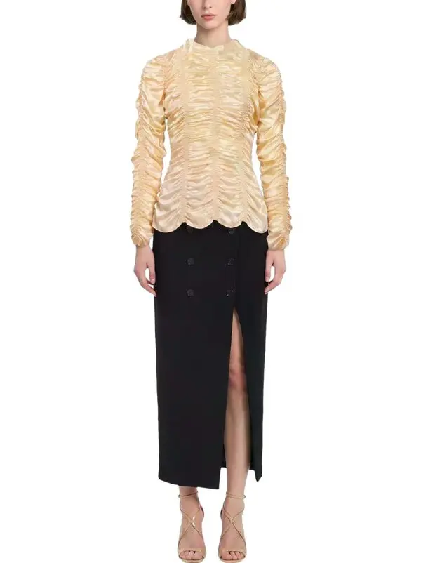 Khaite Luiza Skirt - Black