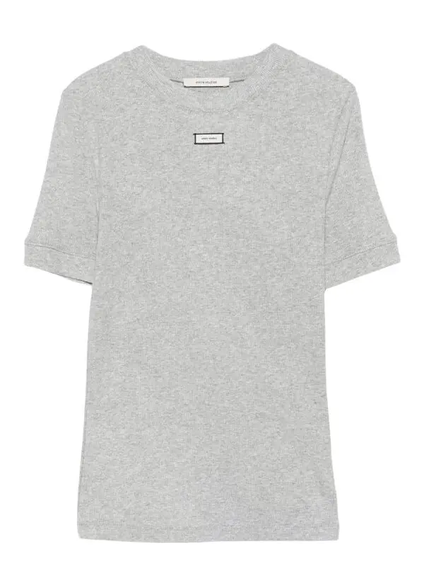 ENTIRE STUDIOS Logo Patch T-shirt - Grey
