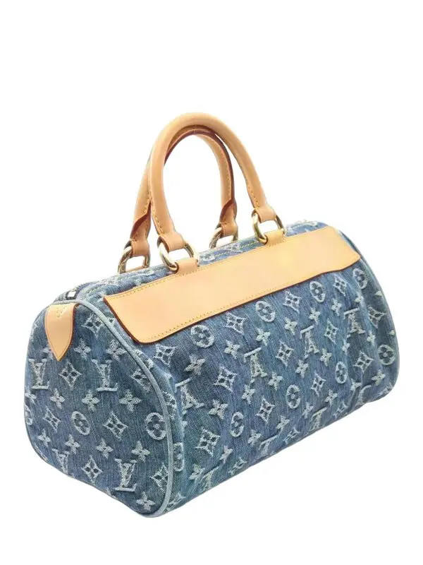 LOUIS VUITTON Neo Speedy Tote Bag - Blue
