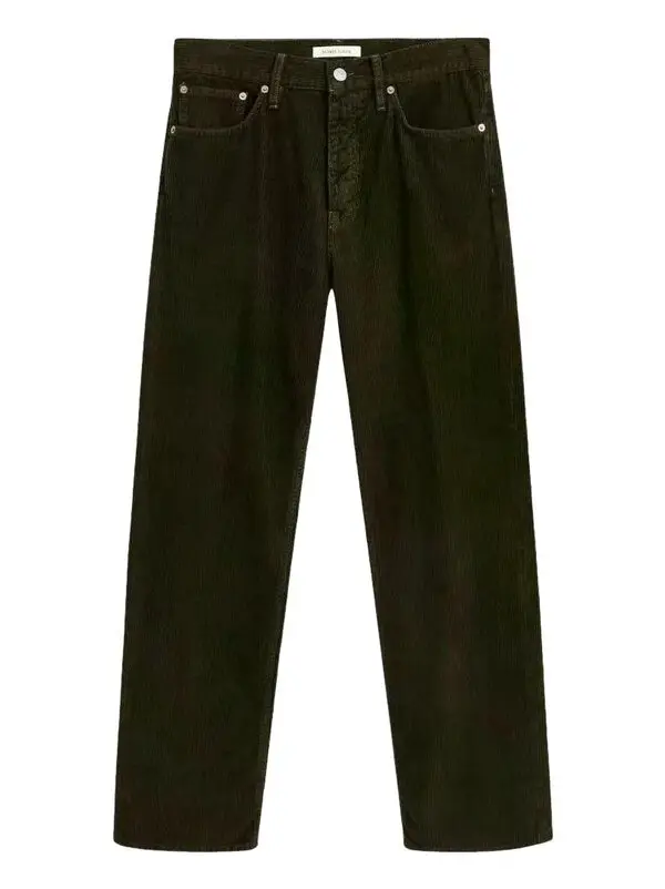 SUNFLOWER Corduroy Textured Jeans - Green