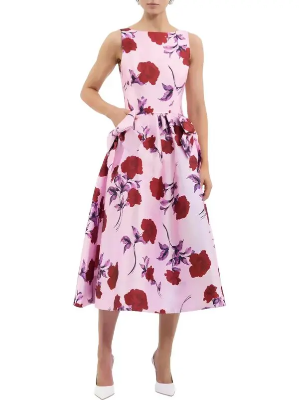 Rebecca Vallance Melora Midi Dress - Pink