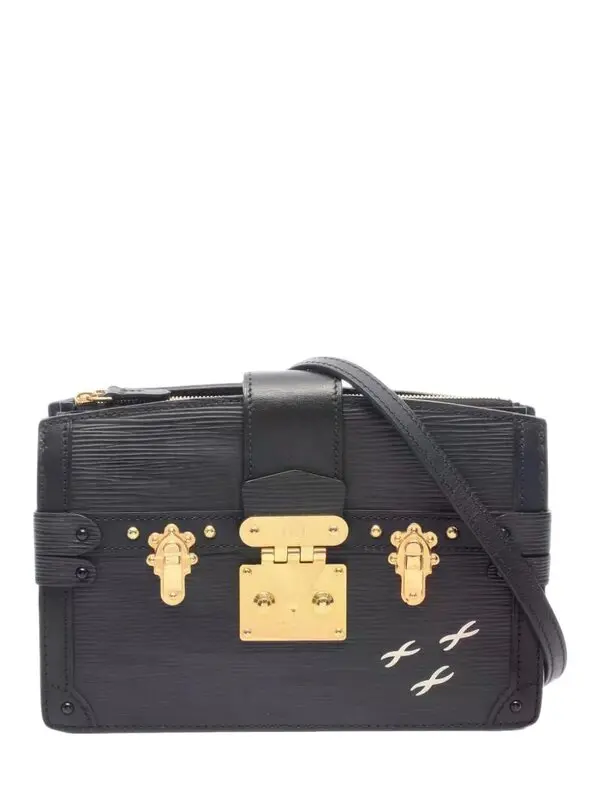 LOUIS VUITTON 2019 Epi Leather Clutch Bag - Black