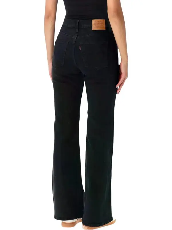 LEVI'S High-waisted Flared Jeans - Black
