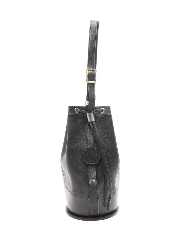 Hermès 1989 Standy Courchevel Bag - Black
