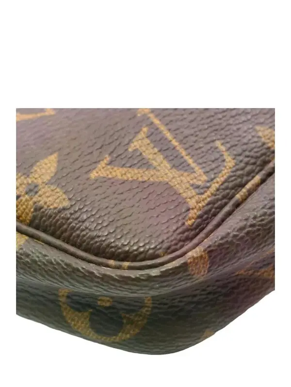 LOUIS VUITTON Monogram Pochette Accessoires Shoulder Bag - Brown