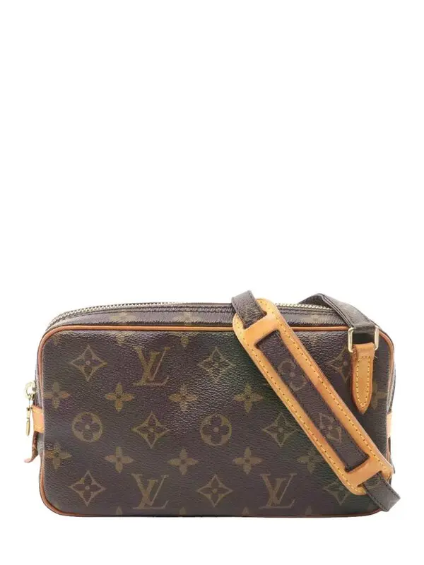 LOUIS VUITTON Monogram Shoulder Bag - Brown