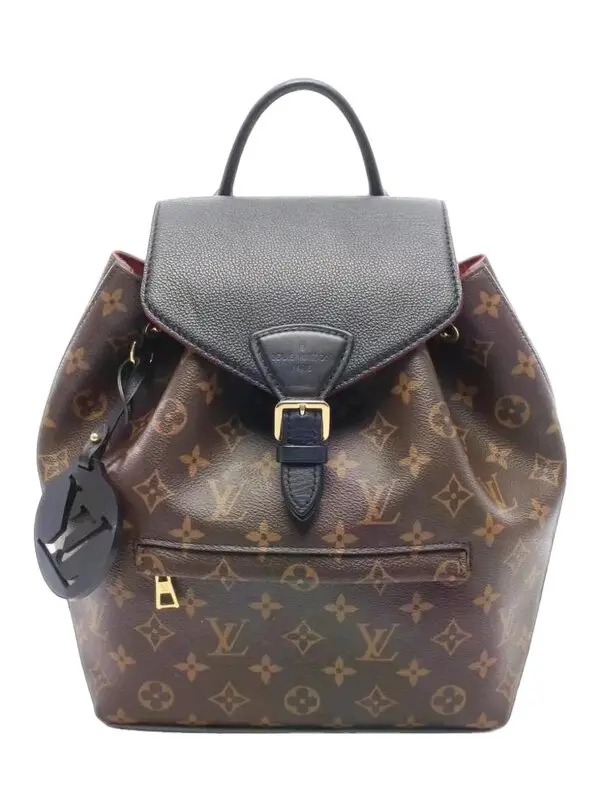 LOUIS VUITTON Montsouris Pm Backpack - Brown