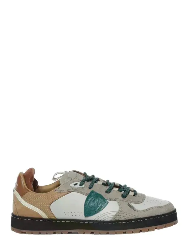 Philippe Model Leather Sneakers - Neutrals
