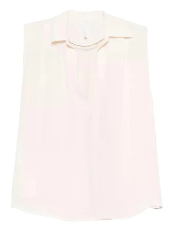 Imperial Sleeveless Top - Neutrals