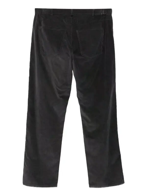 PRIVATE 0204 Corduroy Straight-leg Trousers - Blue