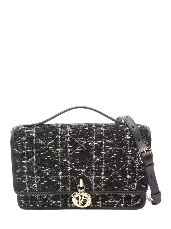 Dior My Tweed Handbag - Black