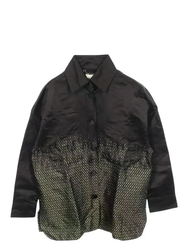 Fendi 2010s Geometric-pattern Shirt - Black